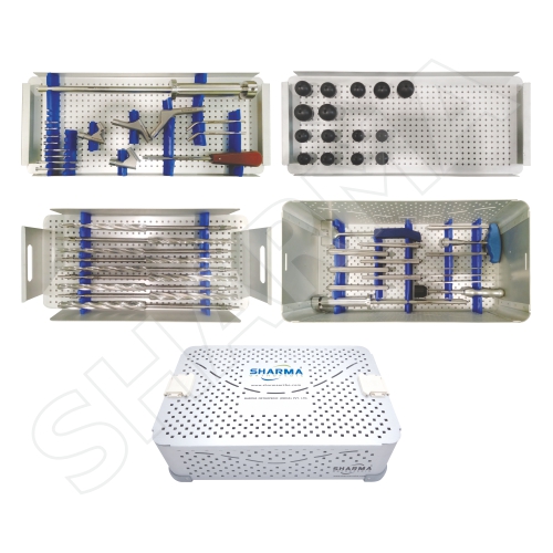 CREST® II Revision Hip System Stem ( Un - Cemented ) Instrument Set